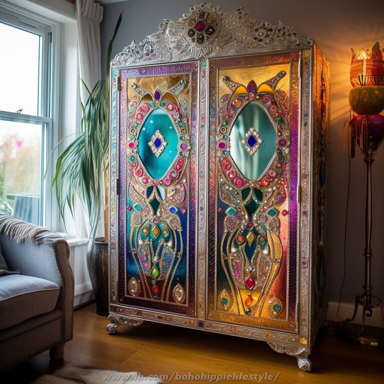 Bohemian Style Wardrobe Designs: Embracing Eclectic Elegance | Interior ...