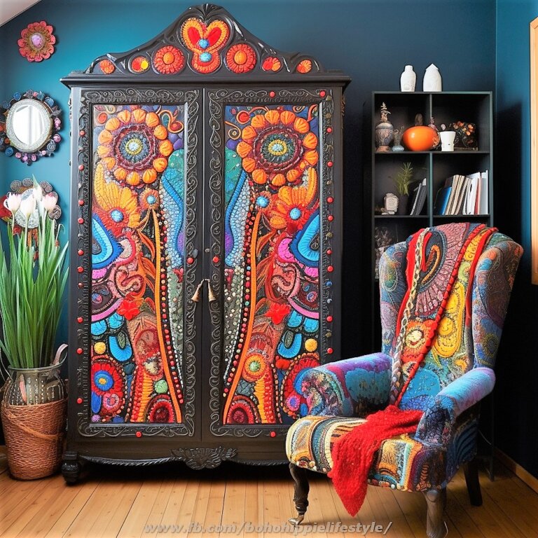 Bohemian Style Wardrobe Designs: Embracing Eclectic Elegance | Interior ...