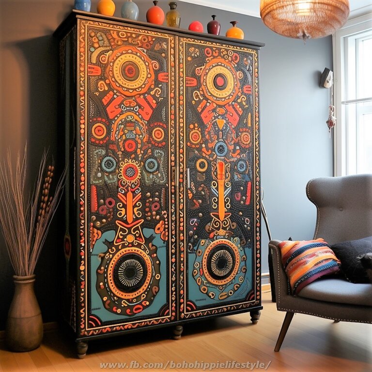 Bohemian Style Wardrobe Designs: Embracing Eclectic Elegance | Interior ...