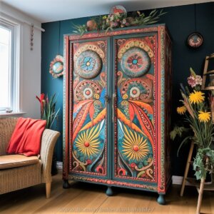 Bohemian Style Wardrobe Designs: Embracing Eclectic Elegance | Interior ...