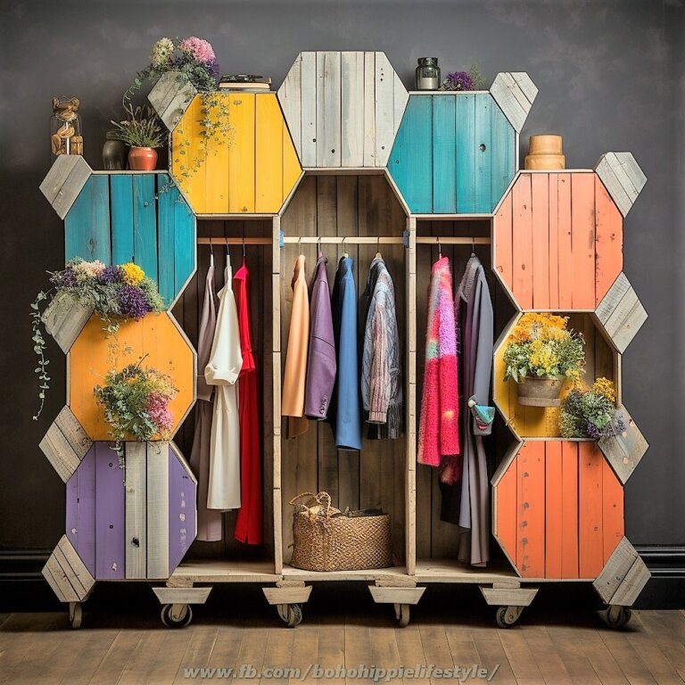 Bohemian Style Wardrobe Designs: Embracing Eclectic Elegance | Interior ...
