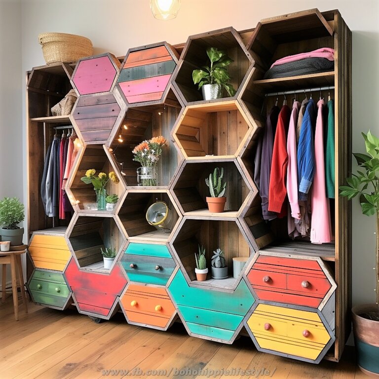 Bohemian Style Wardrobe Designs: Embracing Eclectic Elegance | Interior ...