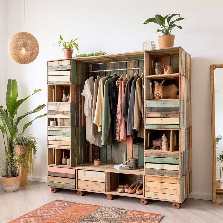 Bohemian Style Wardrobe Designs: Embracing Eclectic Elegance | Interior ...