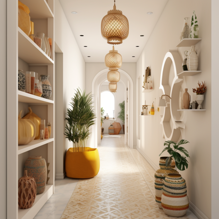 Wanderlust Welcome Boho Style Hallway Decor Ideas | Interior Designing Home