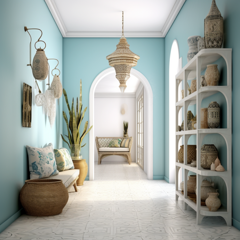 Wanderlust Welcome Boho Style Hallway Decor Ideas | Interior Designing Home