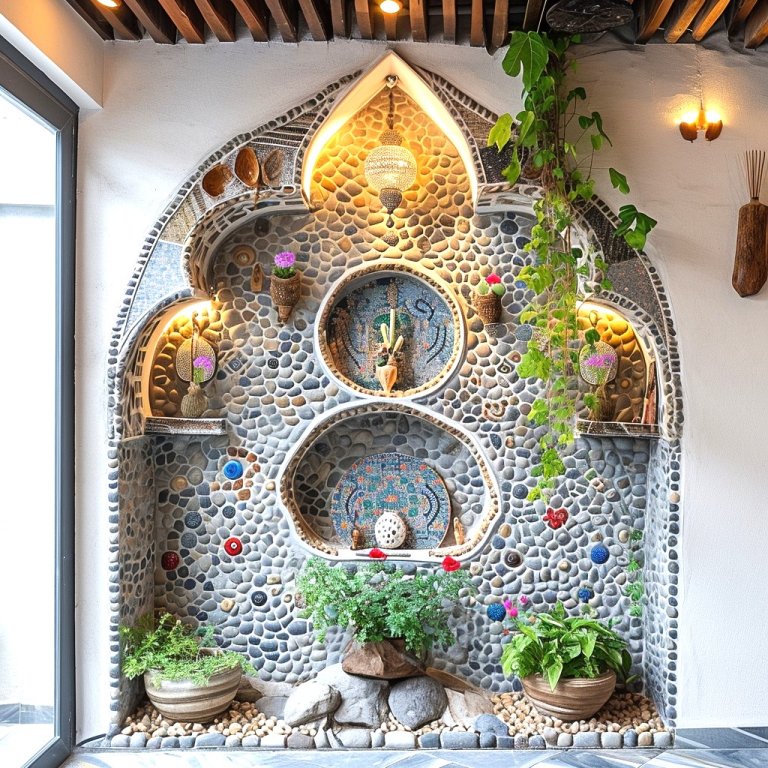 Charm in Corners: Bohemian Wall Niche Decor for Every Home | Interior ...