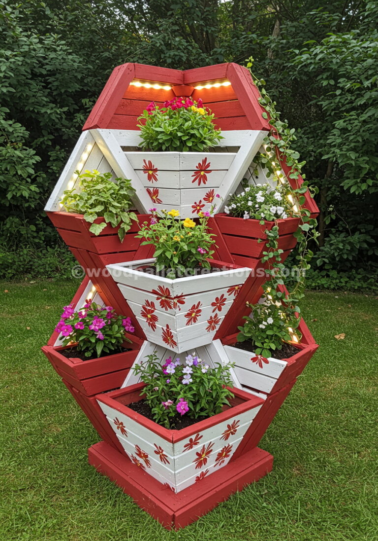 Creative Wood Pallet Planters: Transforming Gardens and Homes with ...