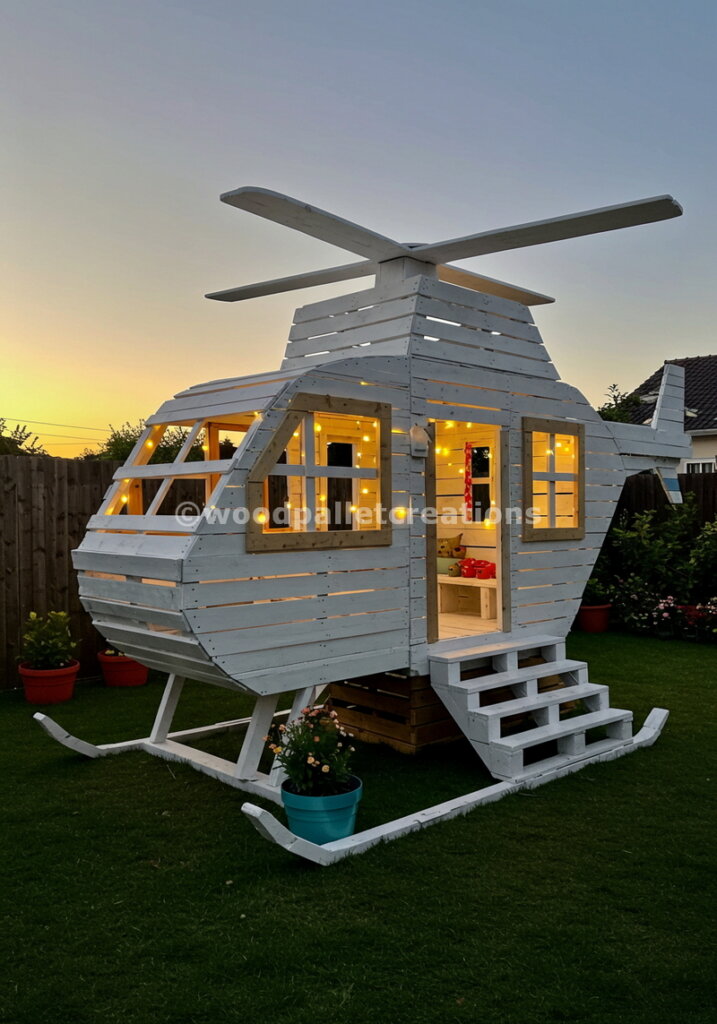 Wooden Pallet Playhouses: A Creative and Eco-Friendly Haven for Kids ...