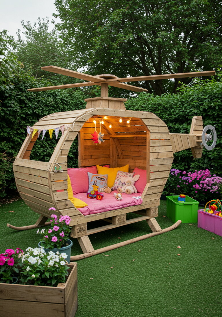 Wooden Pallet Playhouses: A Creative and Eco-Friendly Haven for Kids ...